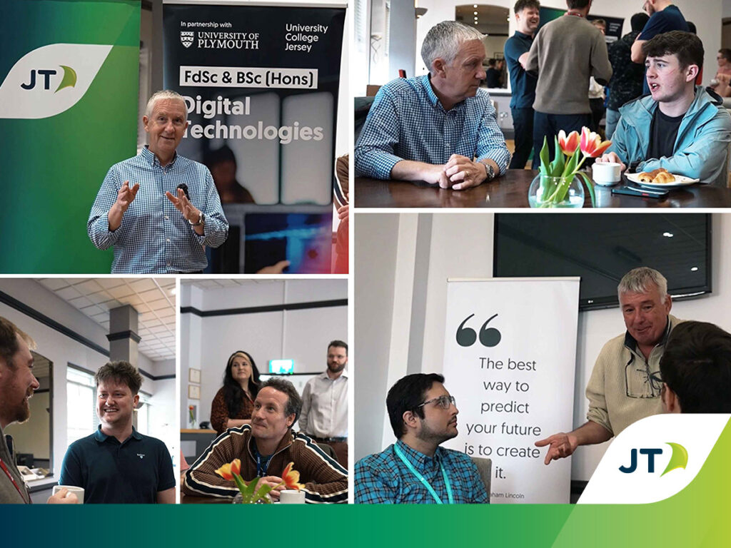 JT Employees, Former Highlands College Students, Connect with Current IT Student - JT Global