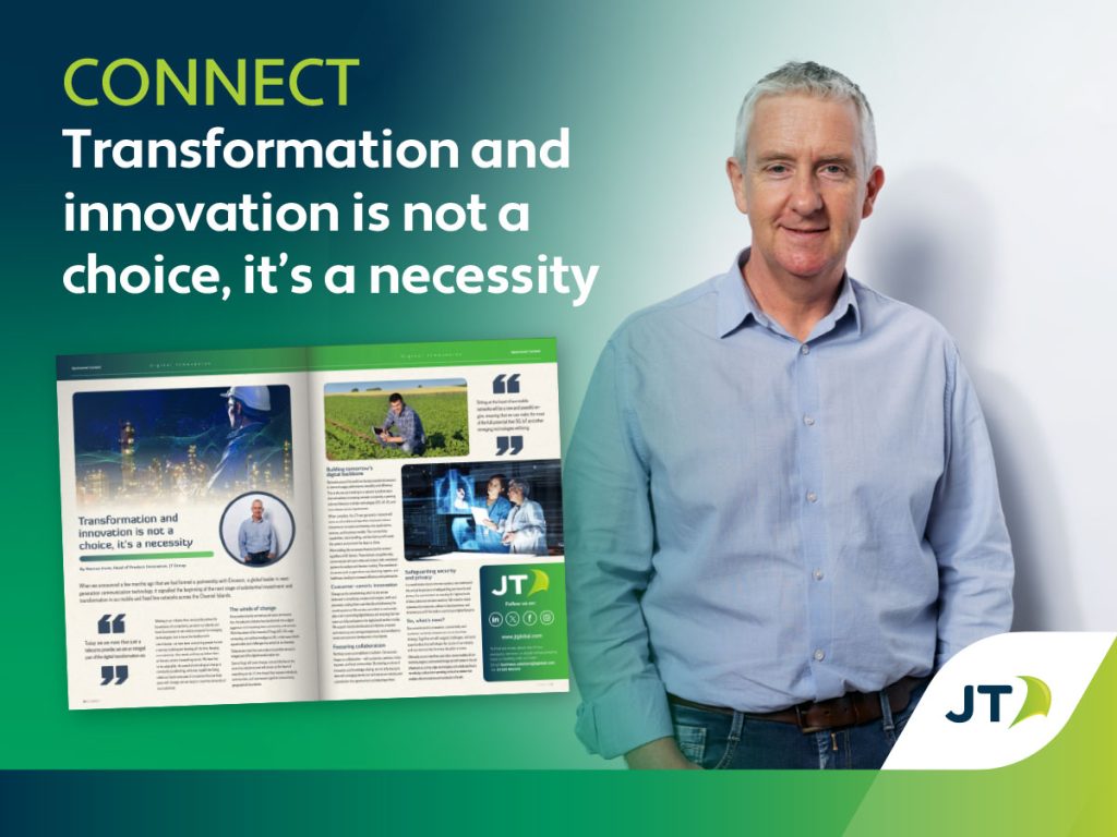 Transformation and innovation is not a choice, it's a necessity - JT Global