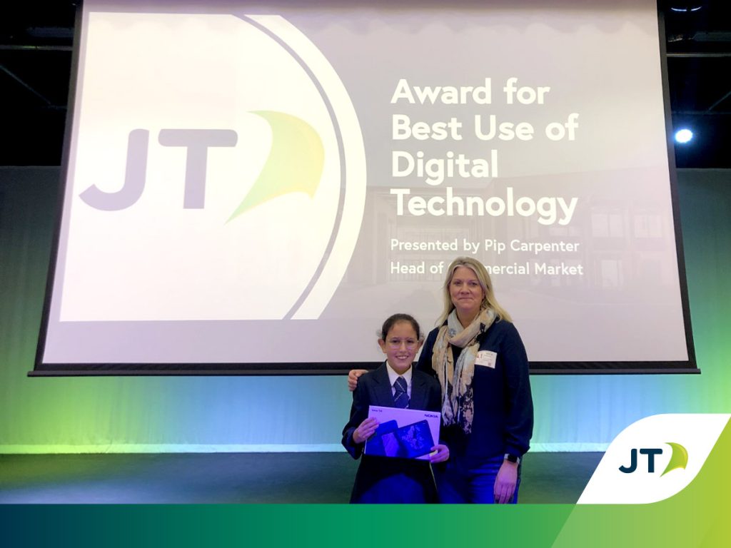 Digital projects exceed expectations at Les Quennevais School - JT Global