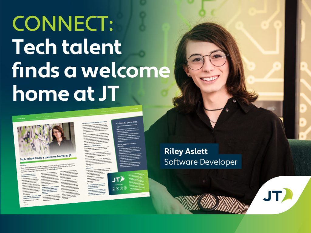 Tech talent finds a welcome home at JT - JT Global